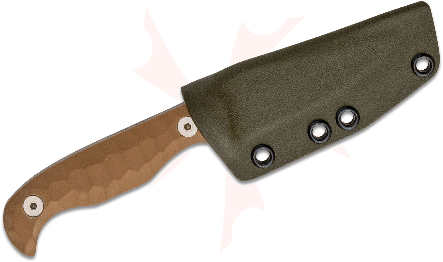 Joe Watson Custom Magni Drop Point Fixed Blade Knife 3.2" CPM-154 ...