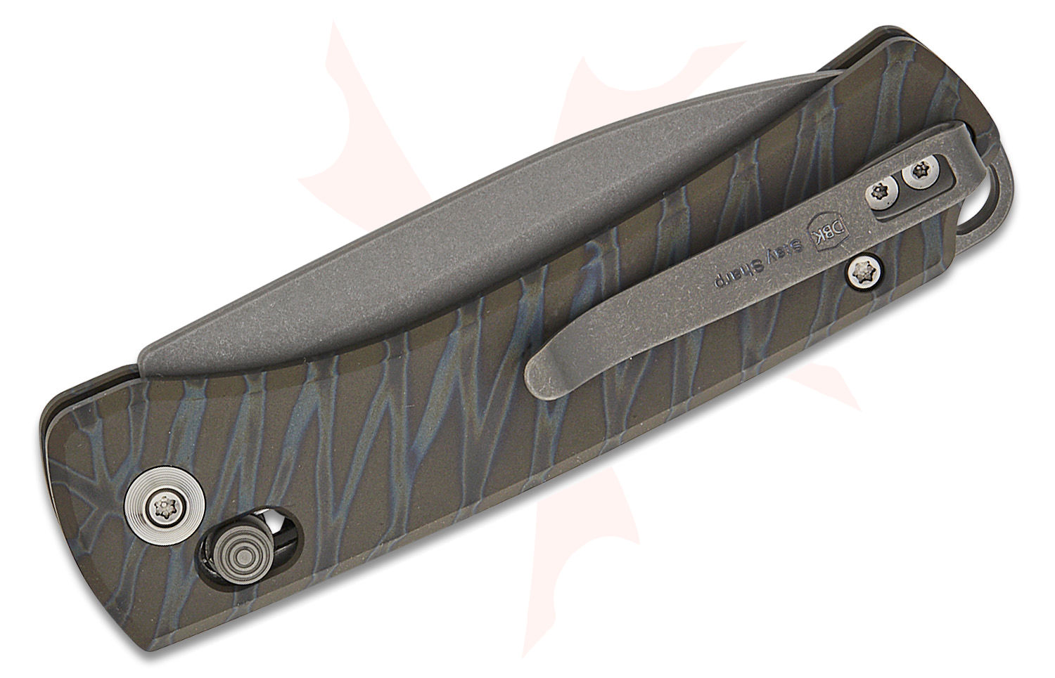 We Knife Company DBK Dutch Bushcraft Knives NightBlade Crossbar Lock ...
