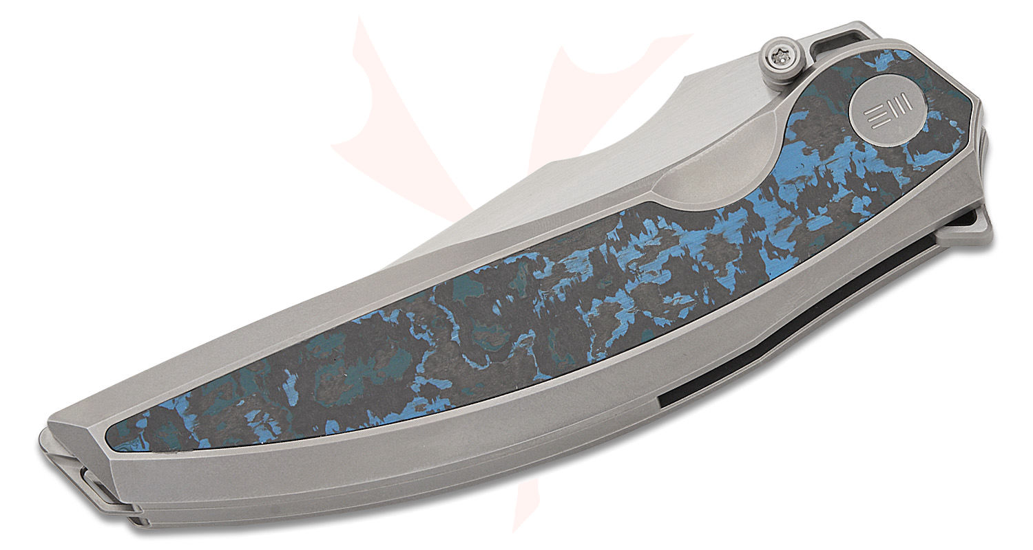 We Knife Company Quinseris Nested Frame Lock Flipper Knife 3.96" M390 ...