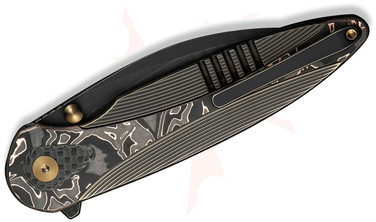 We Knife Company Zenthra Nested Frame Lock Flipper Knife 3.3" M390 ...