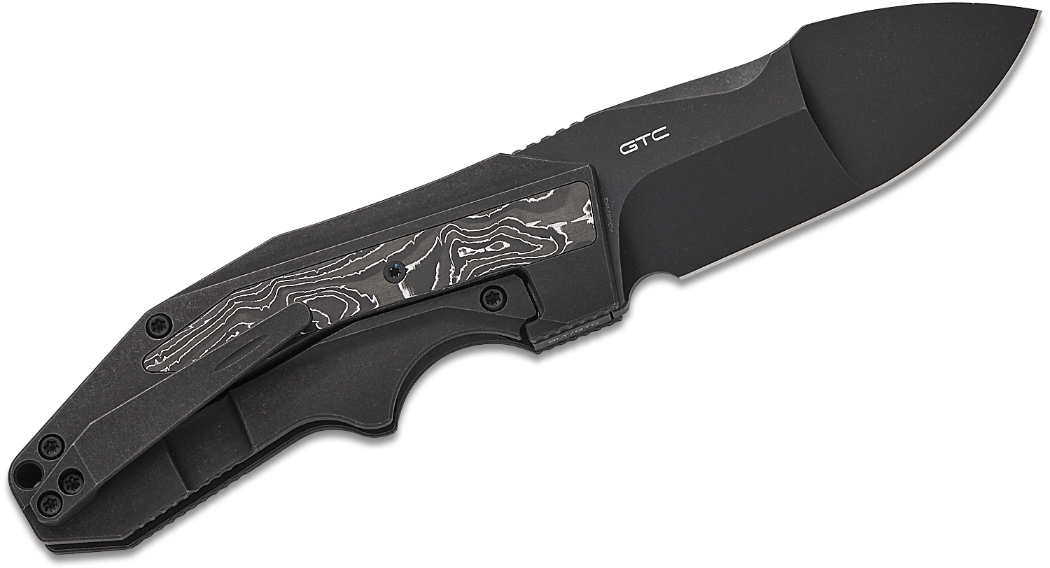 We Knife Company GTC Coral SLT Frame Lock Flipper Knife 2.95" CPM-20CV ...