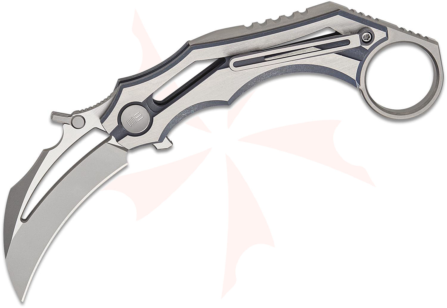 We Knife Company Cryonix Nested Liner Lock Karambit Flipper Knife 2.03 ...