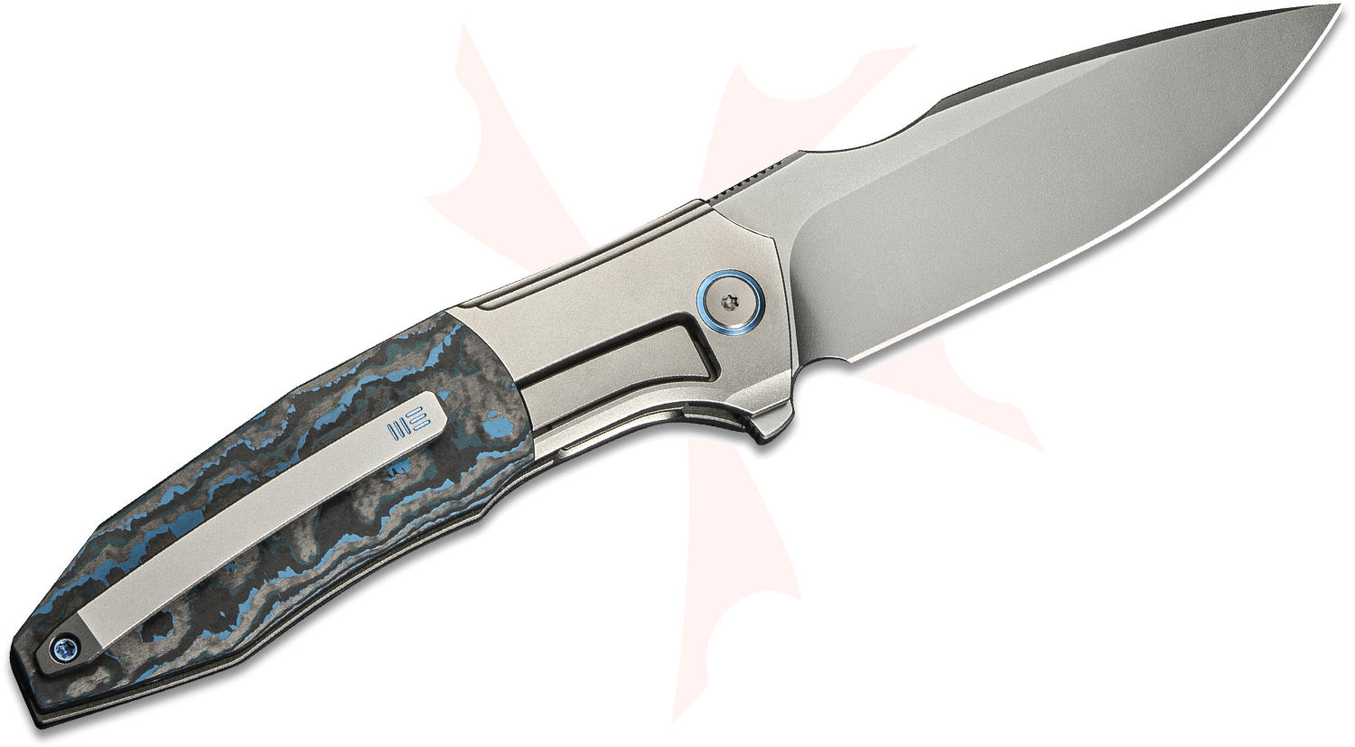 We Knife Company Archeozoic Nested Bolster Lock Flipper Knife 4" M390 ...