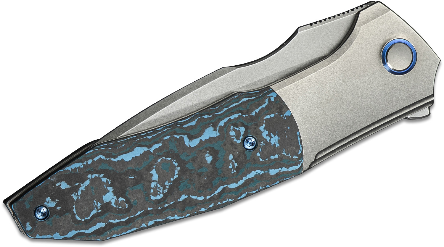 We Knife Company Archeozoic Nested Bolster Lock Flipper Knife 4" M390 ...