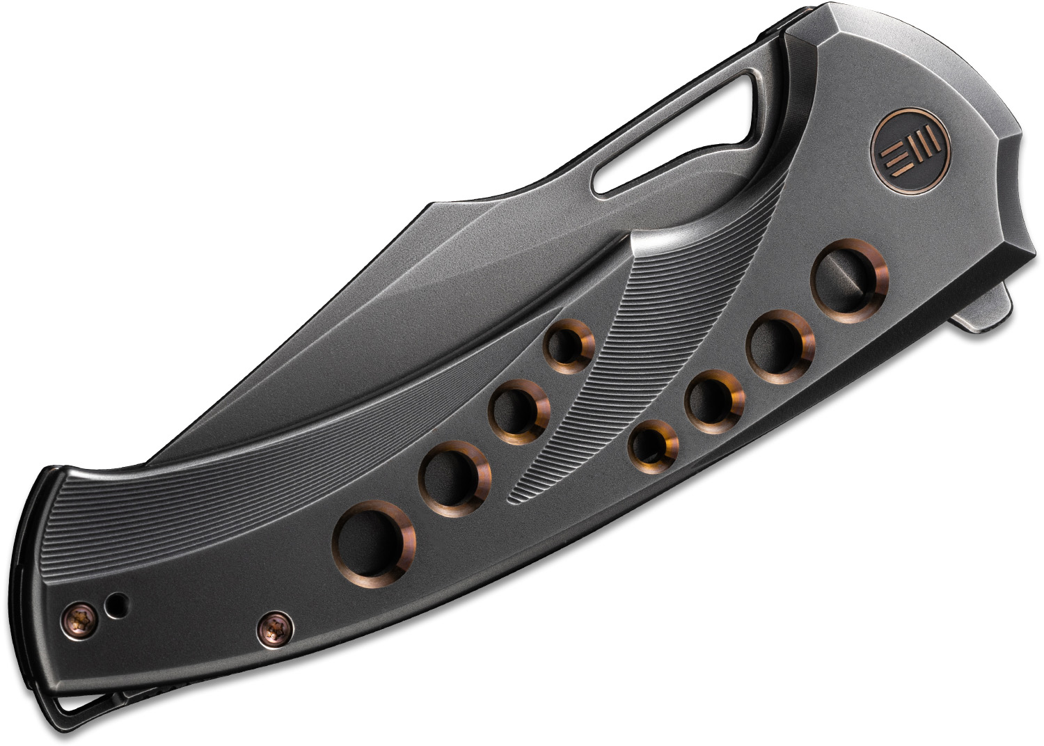 We Knife Company Swiftfin Frame Lock Flipper Knife 3.8" CPM-20CV ...