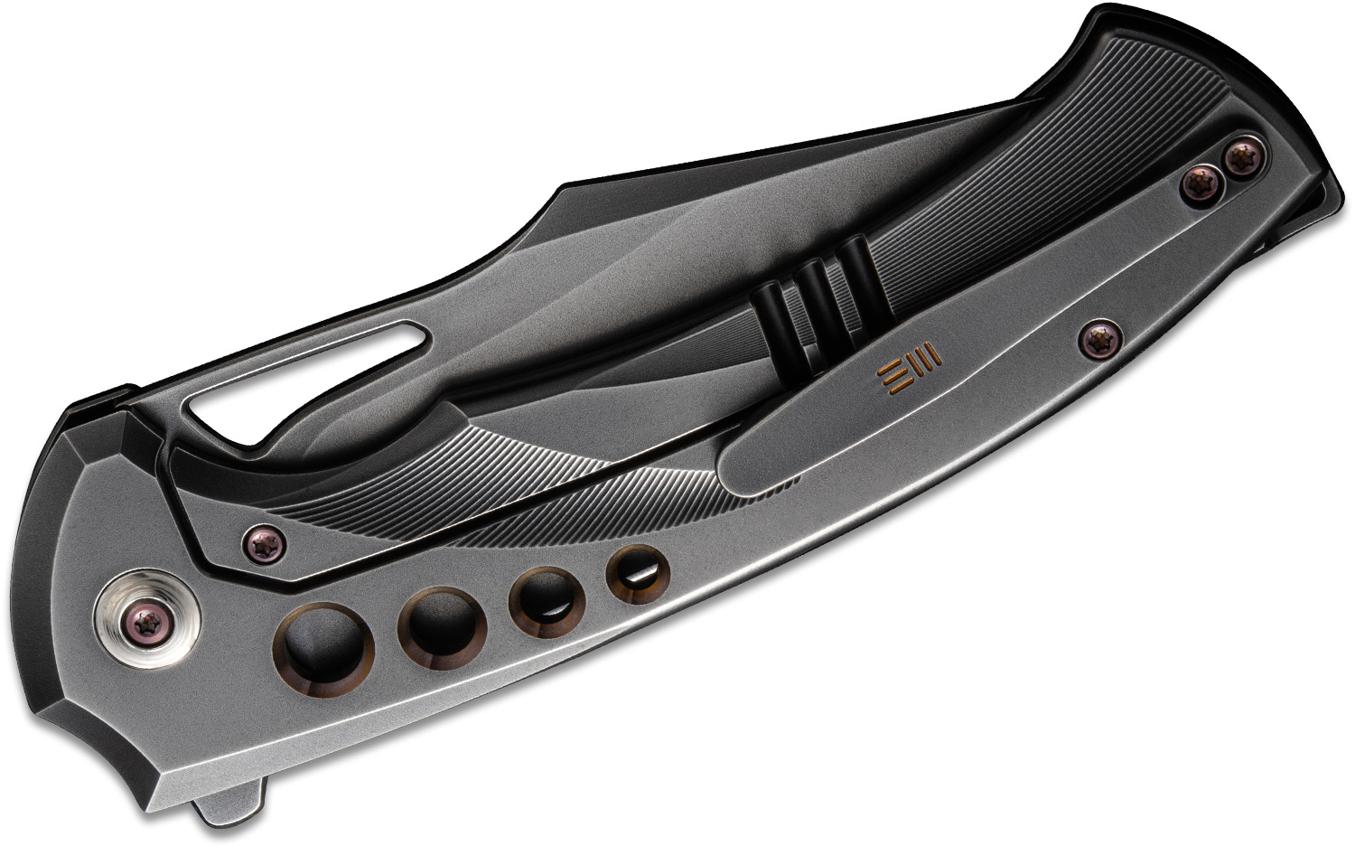 We Knife Company Swiftfin Frame Lock Flipper Knife 3.8" CPM-20CV ...