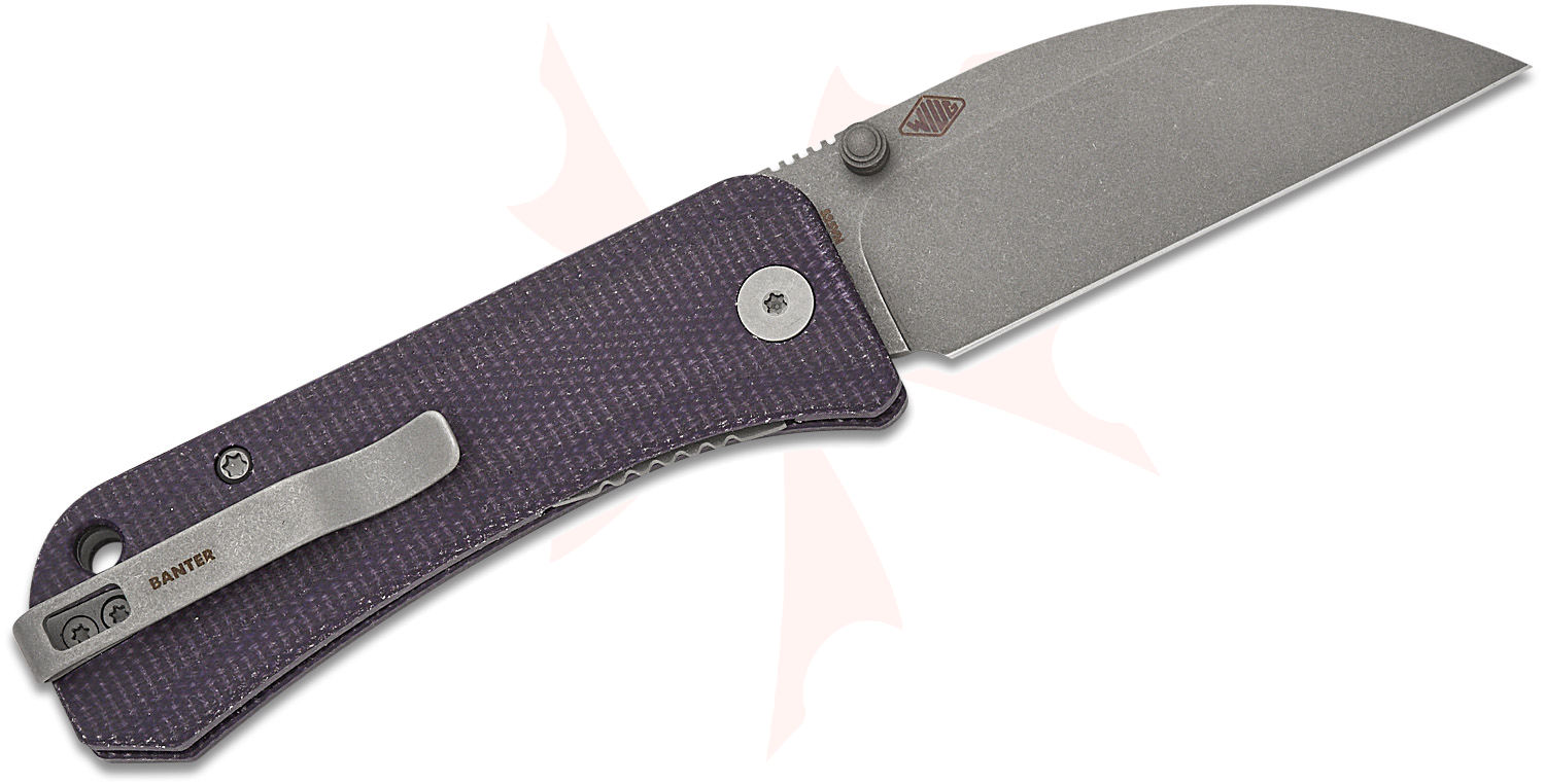 We Knife Company Ben Petersen Banter Folding Knife 2.85" S35VN ...