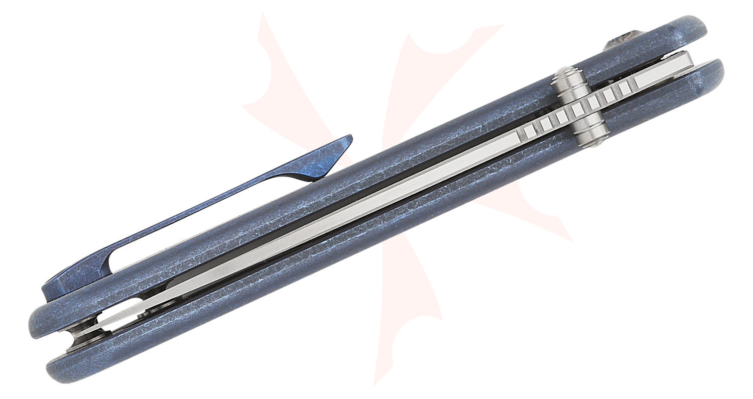 We Knife Company Qubit Button Lock Folding Knife 3.2" CPM-20CV Hand ...