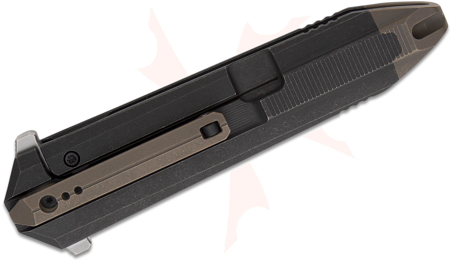 We Knife Company Diatomic Flipper Knife 3.78" CPM-20CV Bead Blasted ...