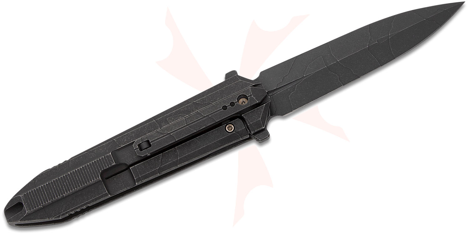 We Knife Company Diatomic Flipper Knife 3.78" CPM-20CV Black ...