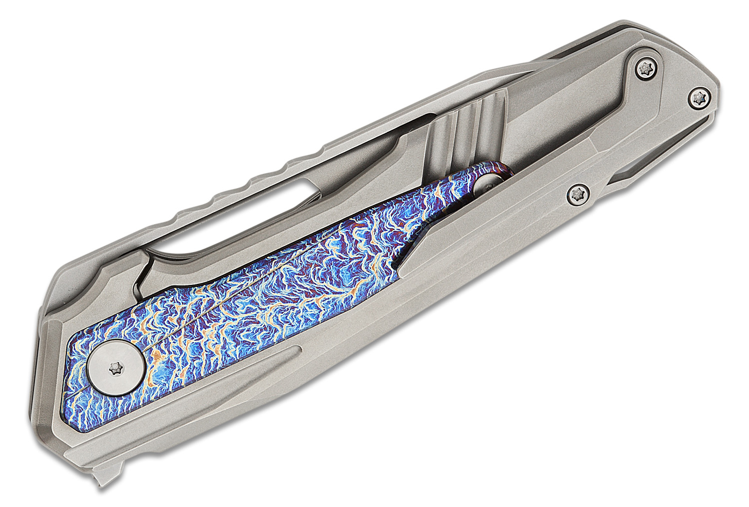 We Knife Company Maciej Torbe Falcaria Nested Frame Lock Flipper Knife ...