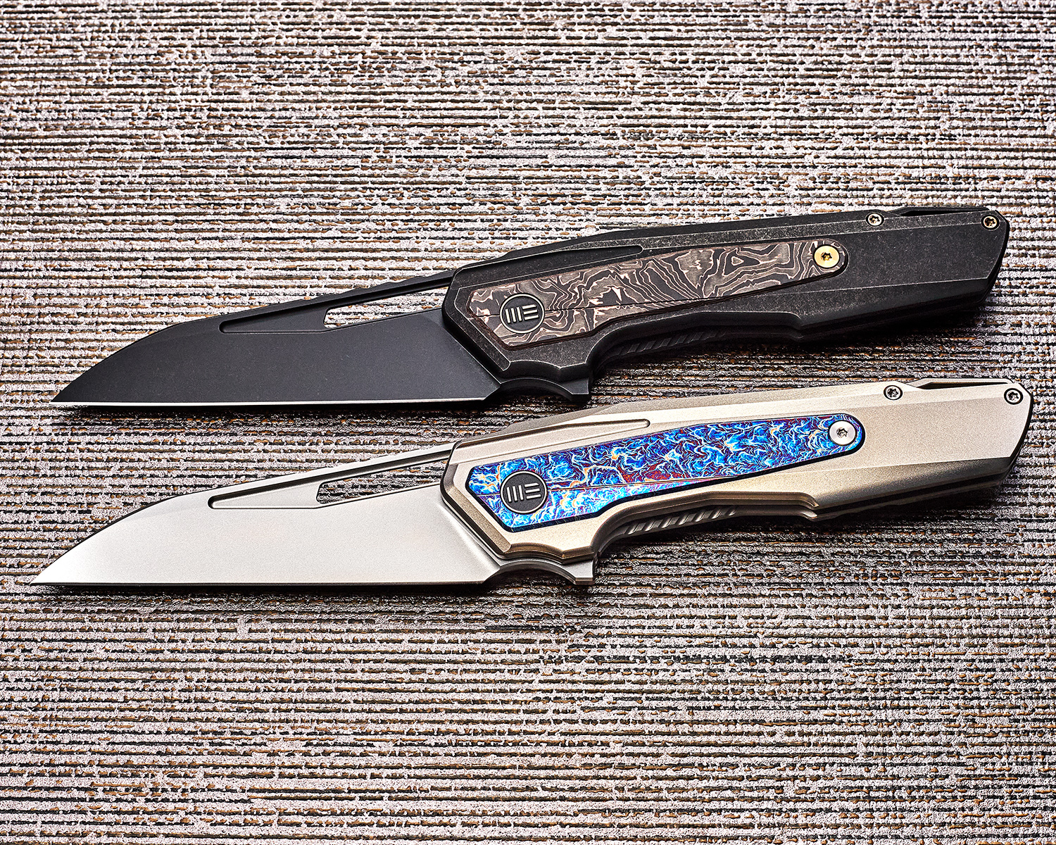 We Knife Company Maciej Torbe Falcaria Nested Frame Lock Flipper Knife ...