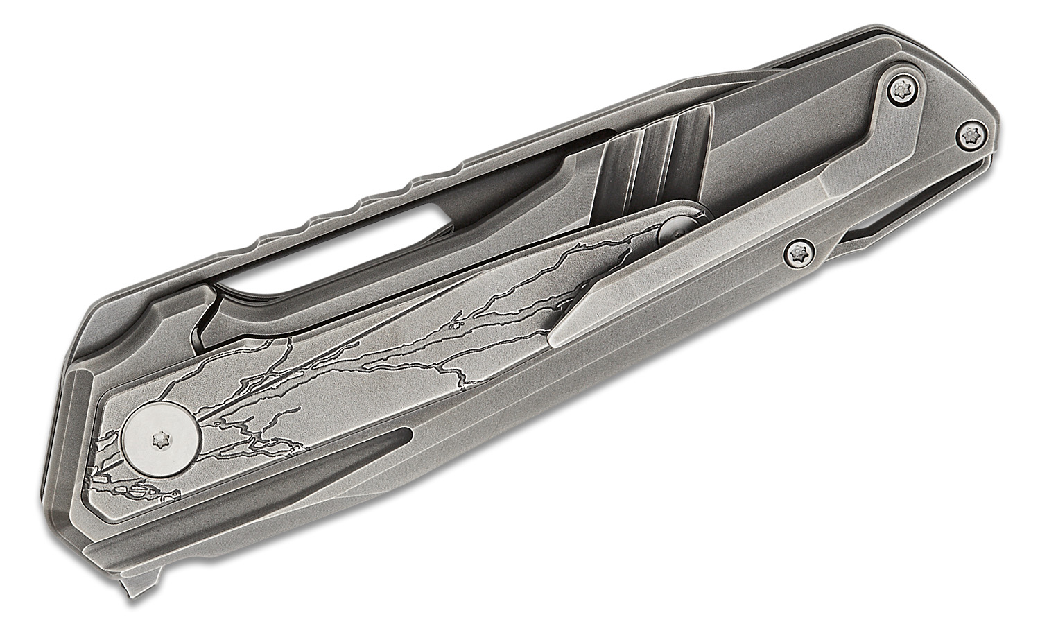 We Knife Company Maciej Torbe Falcaria Nested Frame Lock Flipper Knife ...