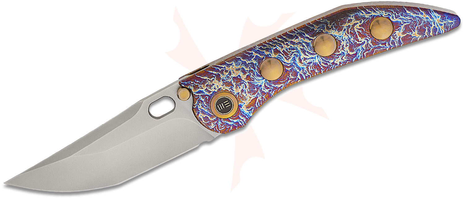 We Knife Company Dalibor Bergam Attor Integral Frame Lock Folding Knife ...