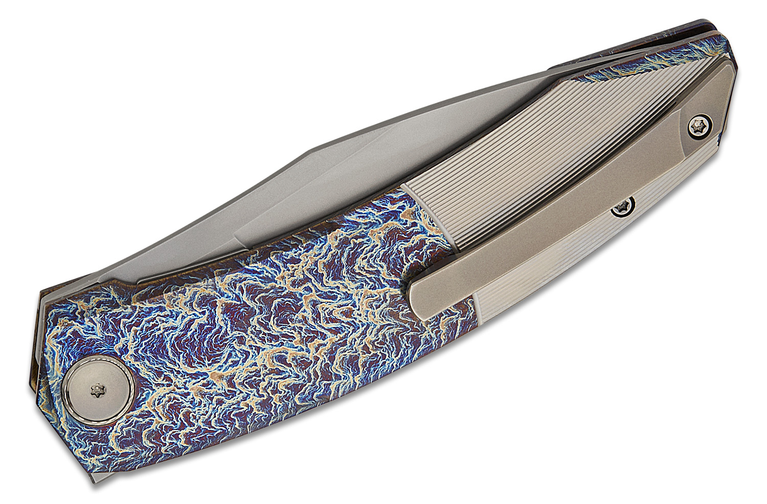 We Knife Company Sine Wave Nested Liner Lock Front Flipper Knife 3.98 ...