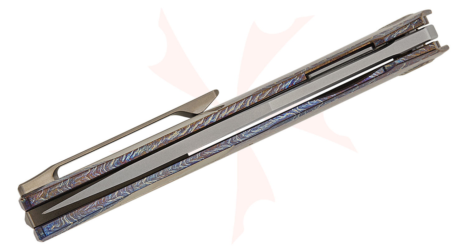 We Knife Company Sine Wave Nested Liner Lock Front Flipper Knife 3.98 ...