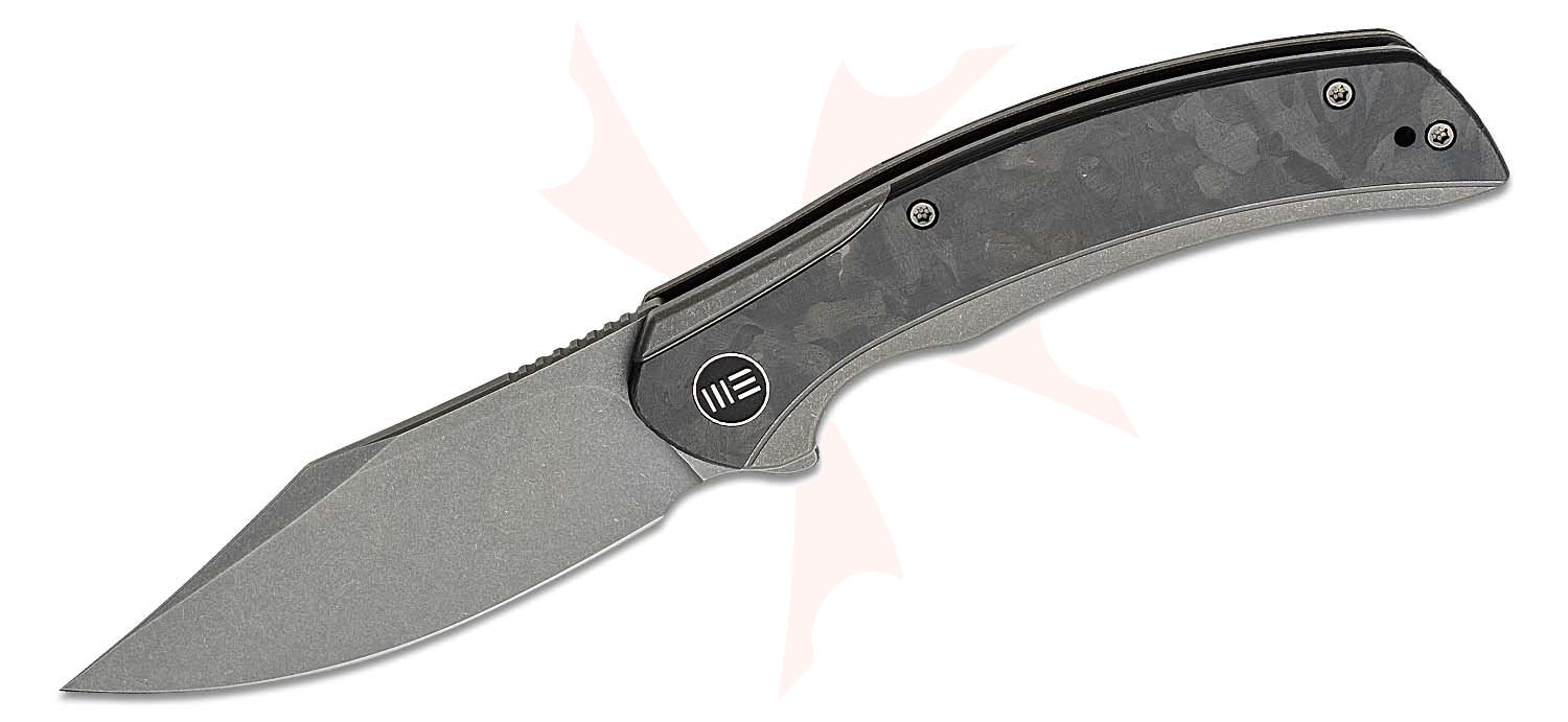 We Knife Company Snick Flipper Knife 3.47" CPM-20CV Stonewashed Blade ...