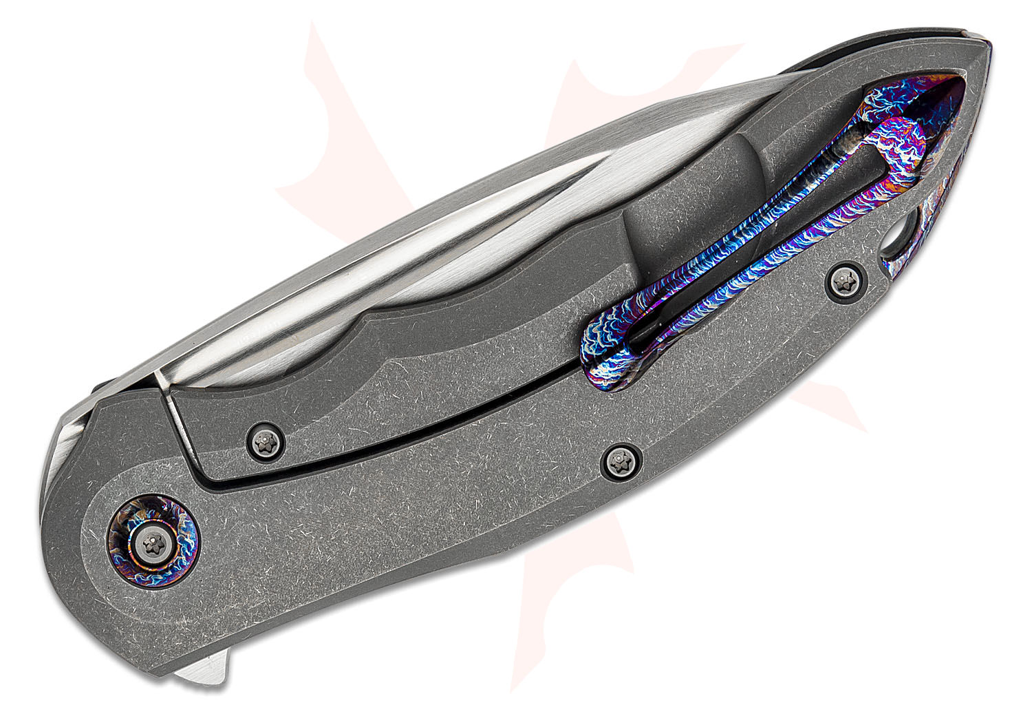 We Knife Company Limited Edition Anton Tkachenko Makani Flipper Knife 3.61" CPM-20CV Hand Rubbed ...