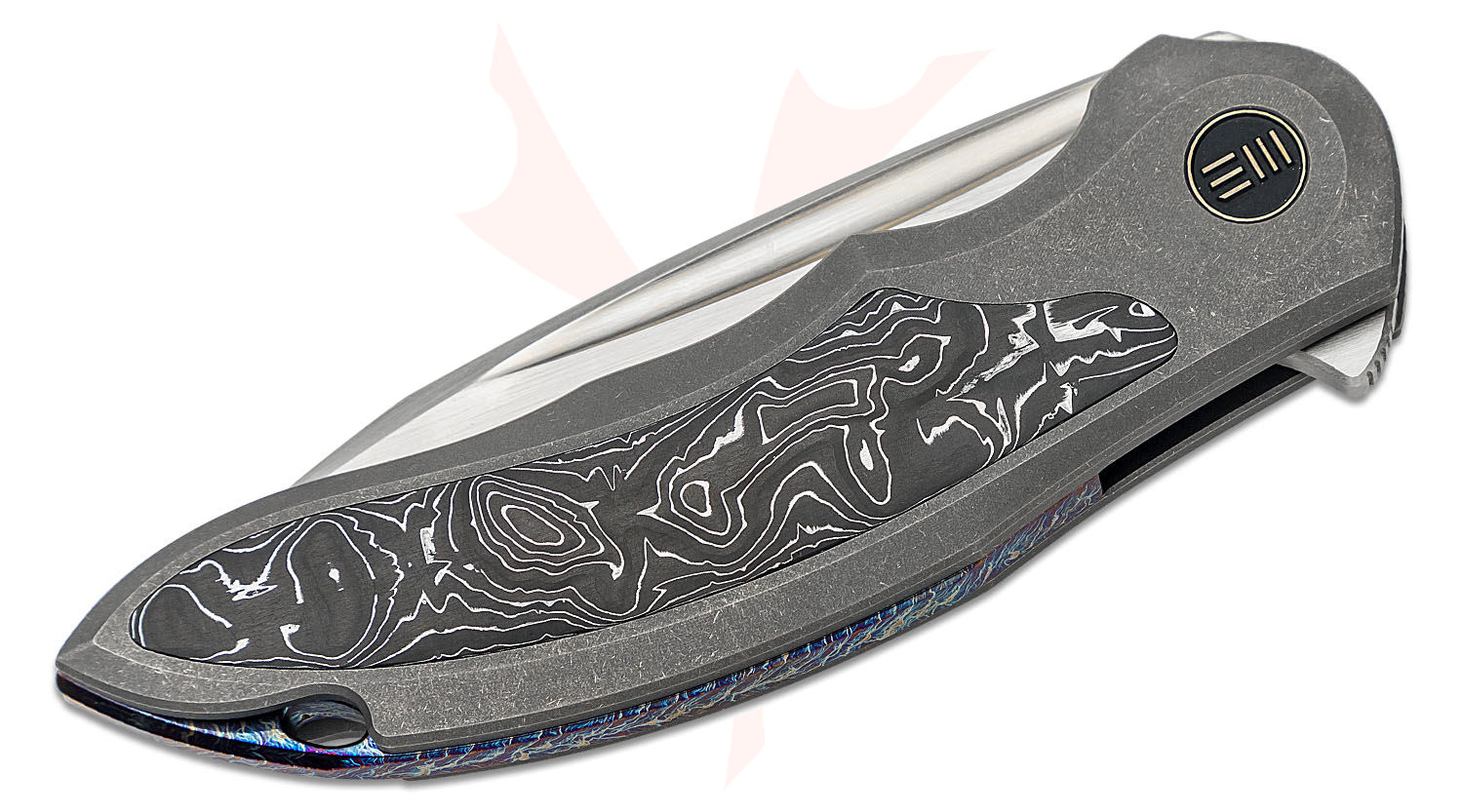 We Knife Company Limited Edition Anton Tkachenko Makani Flipper Knife 3.61" CPM-20CV Hand Rubbed ...