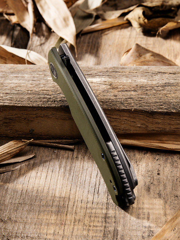 We Knife Company 803A Rectifier Flipper Knife 2.95" S35VN Black Two ...