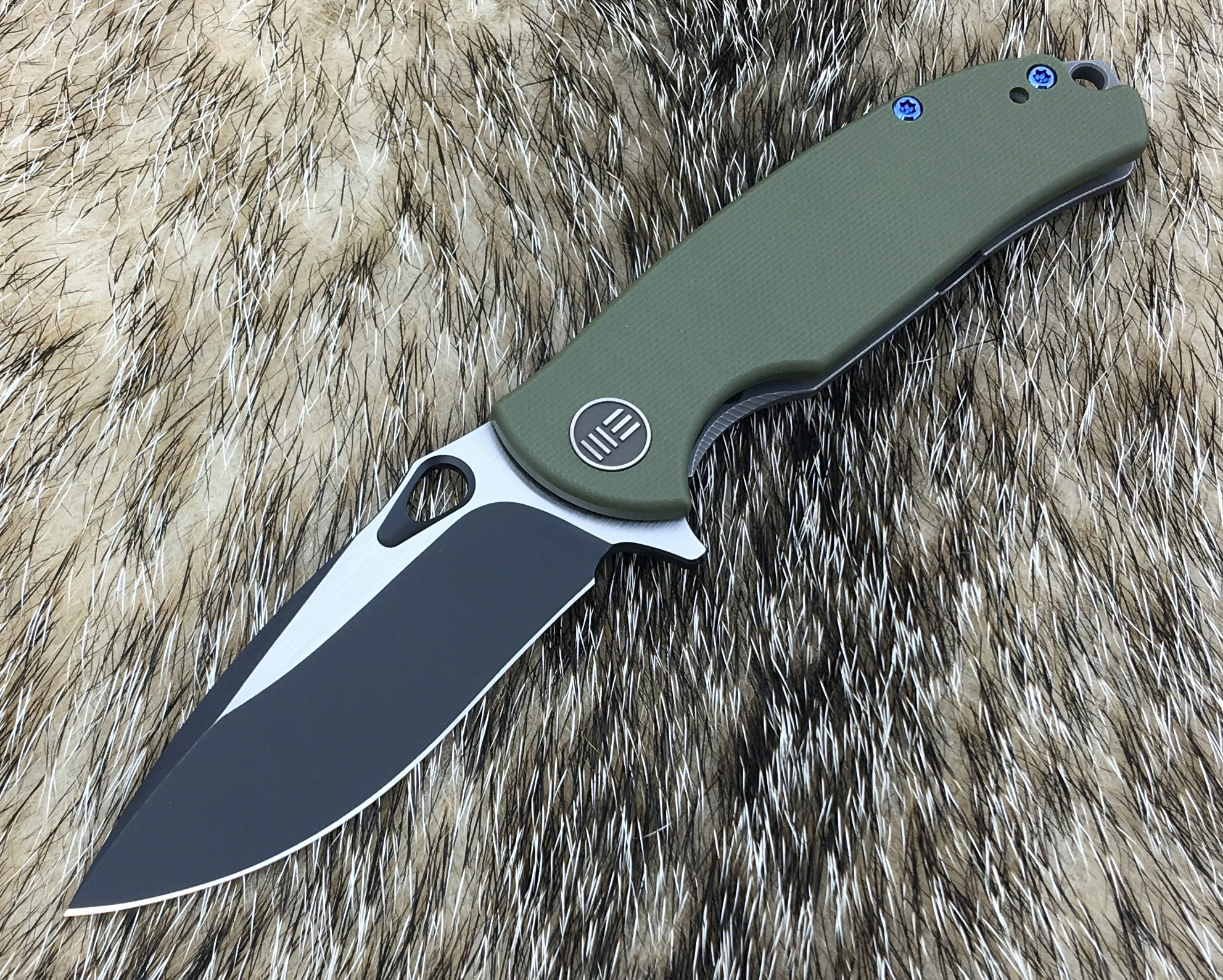 We Knife Company 803A Rectifier Flipper Knife 2.95" S35VN Black Two ...