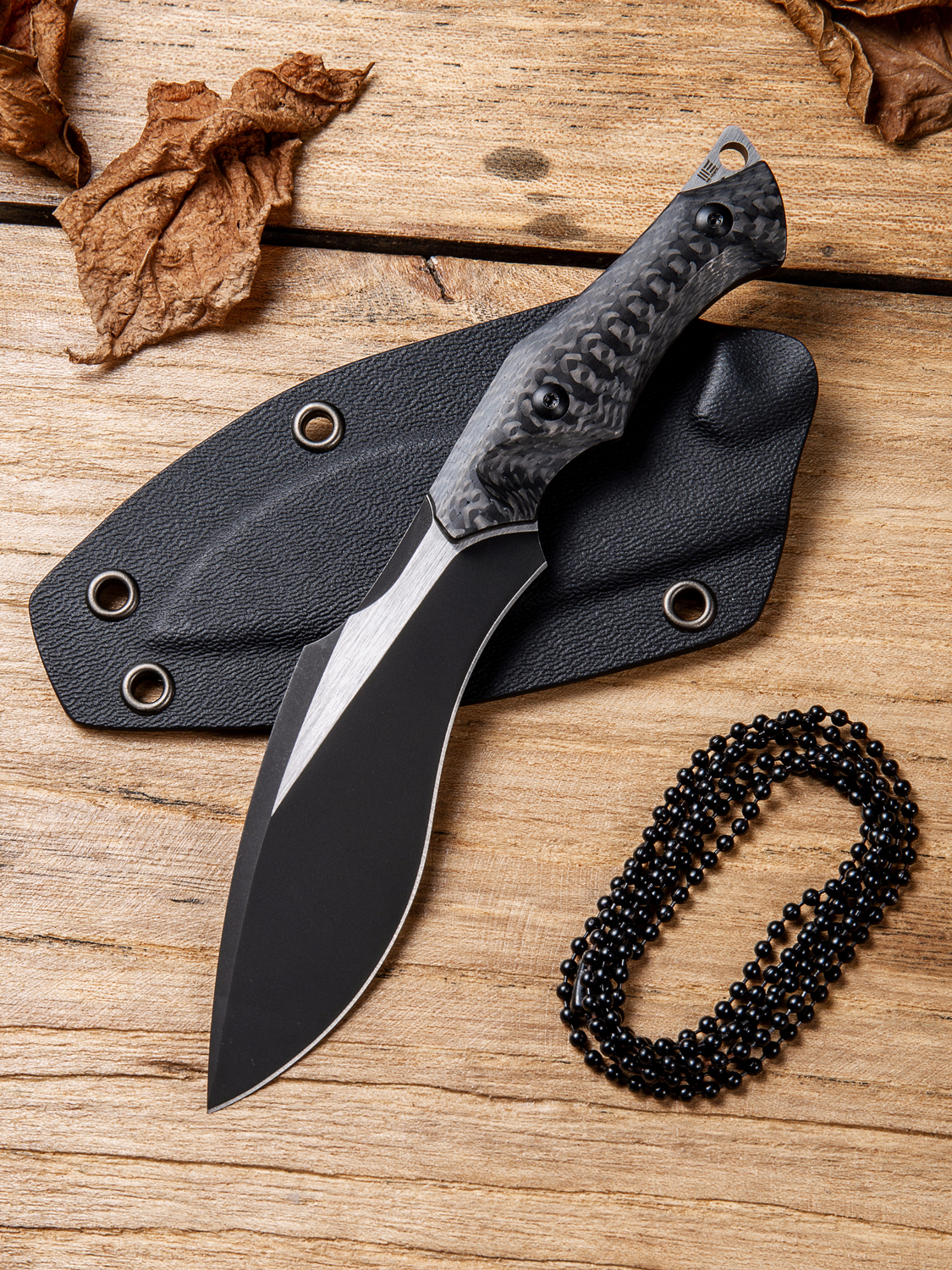 We Knife Company 807B Vaquita Mini Fixed Blade Knife 3.2" CPM-S35VN ...
