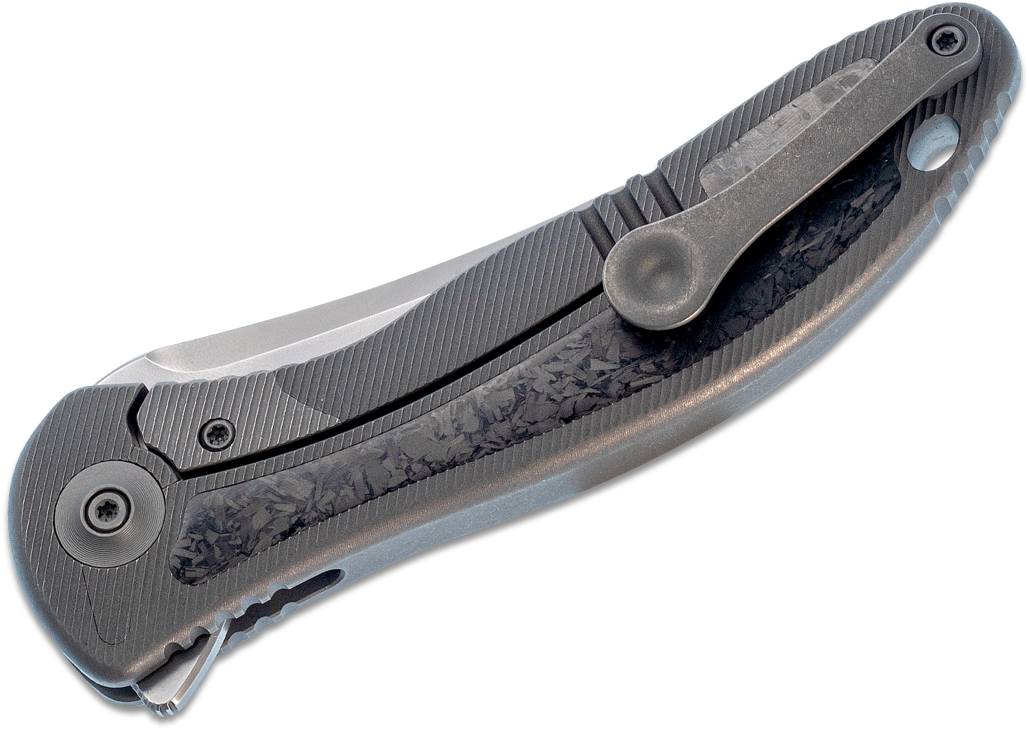 We Knife Company 912CF-B Jim O'Young Synergy 2 Flipper Knife 3.49" M390 ...