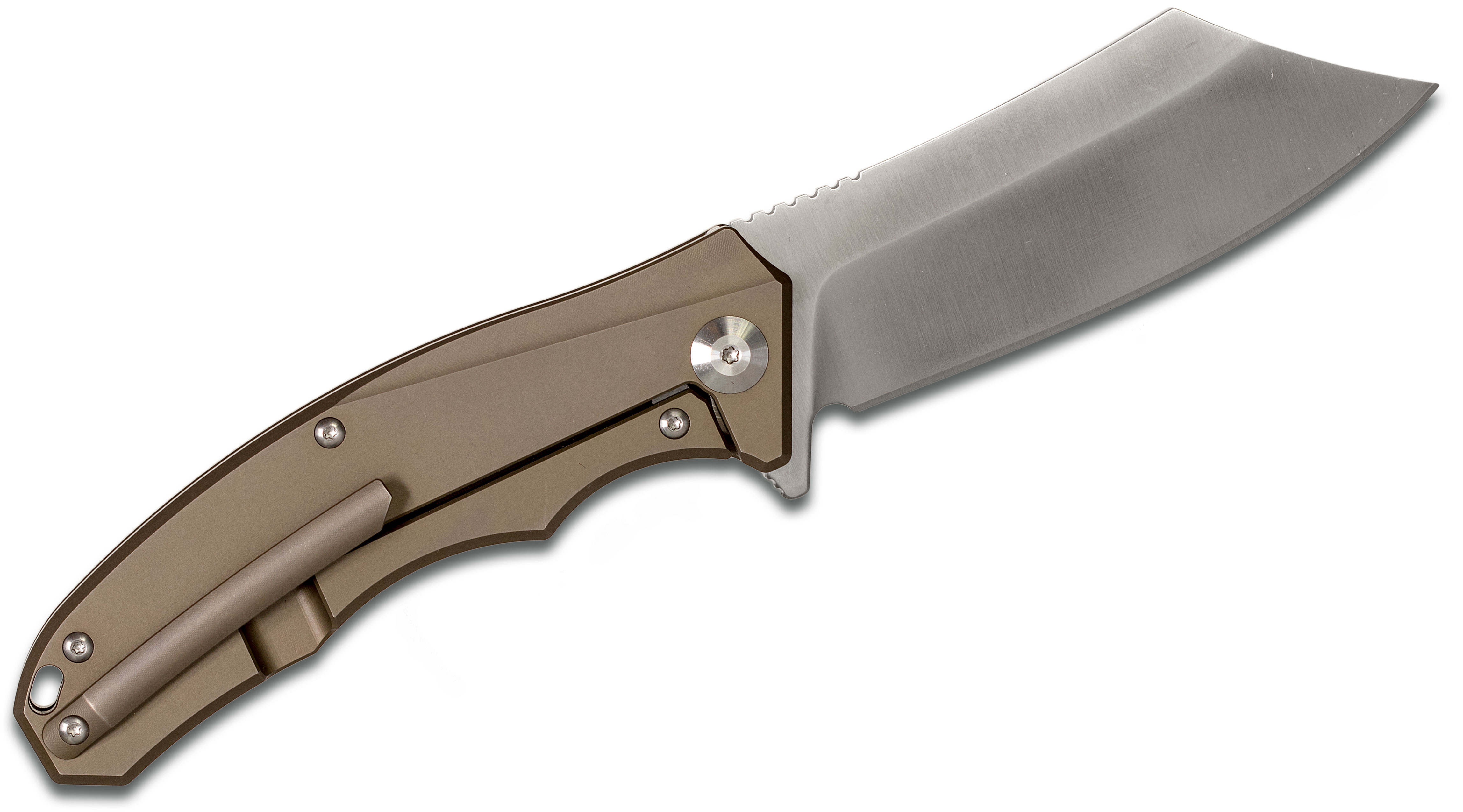 District Knives Apollo 1 Mid-Tech Flipper 3.5" S35VN Reverse Tanto ...