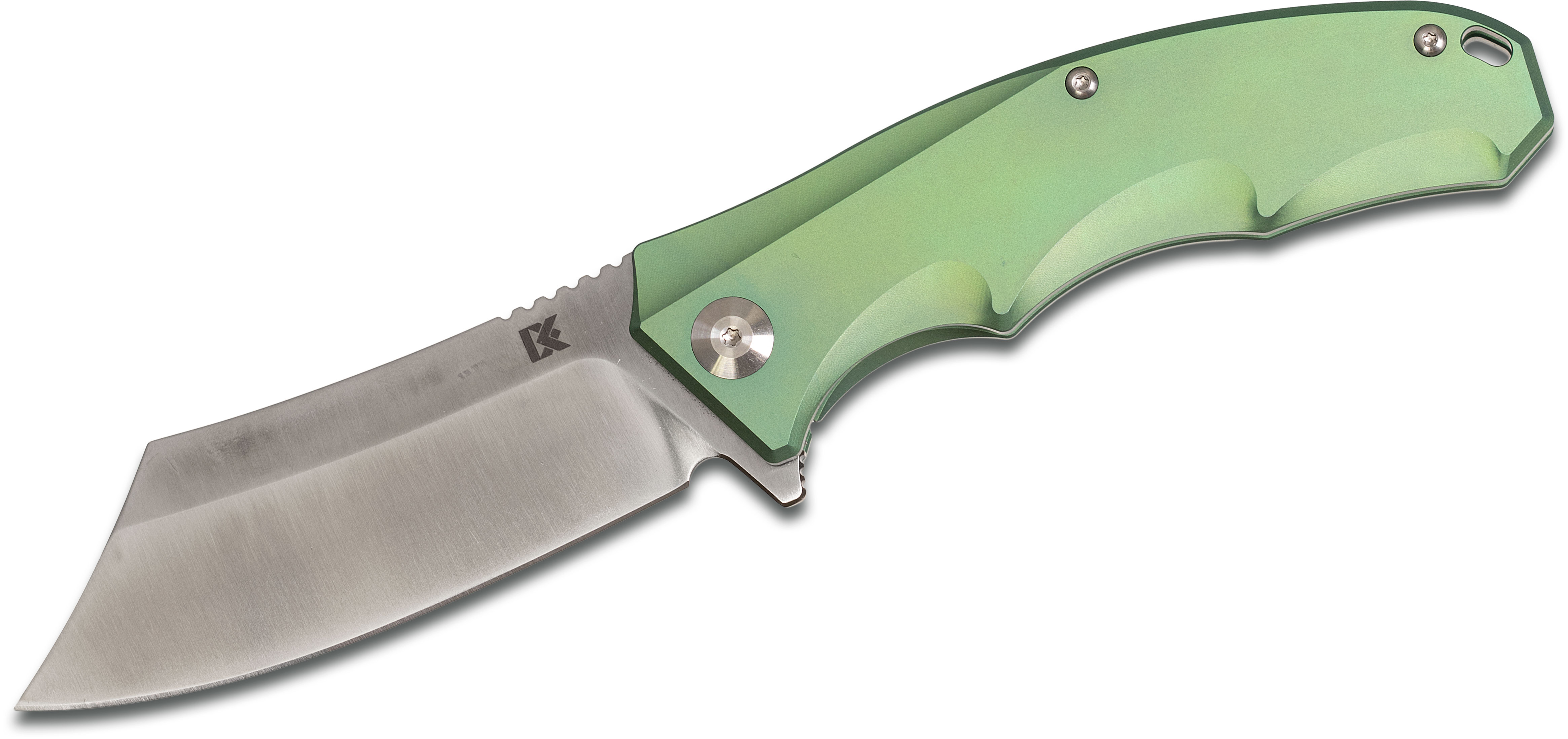 District Knives Apollo 1 Mid-Tech Flipper 3.5" S35VN Reverse Tanto ...