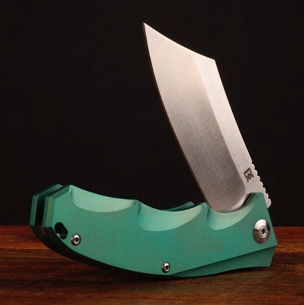 District Knives Apollo 1 Mid-Tech Flipper 3.5" S35VN Reverse Tanto ...