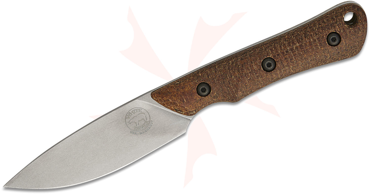 White River Knives Brave Fixed Blade Knife 3.5" CPM-MagnaCut ...