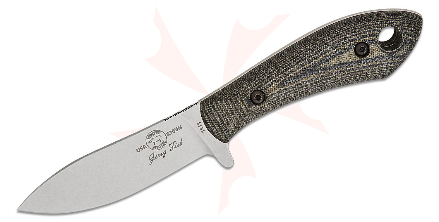 White River Knives Jerry Fisk Sendero Pack Knife 3.25" S35VN ...