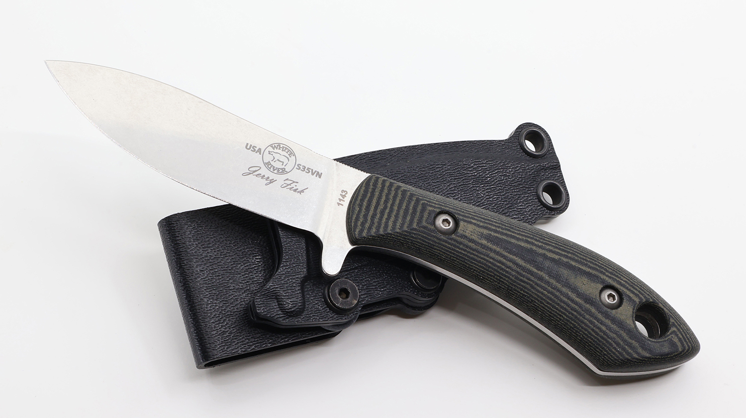 White River Knives Jerry Fisk Sendero Pack Knife 3.25" S35VN ...