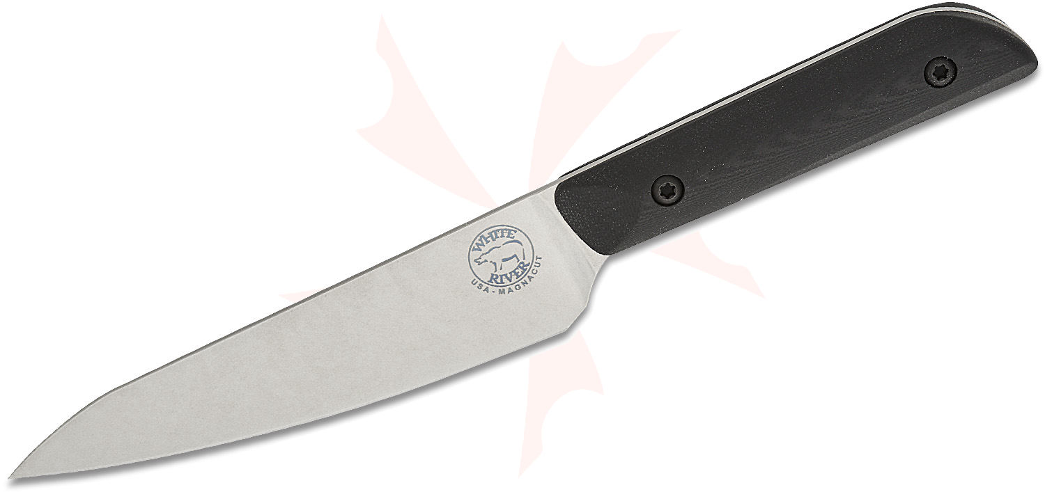 White River Knives Liong Mah Utility Knife 5" CPM-MagnaCut Stonewashed ...