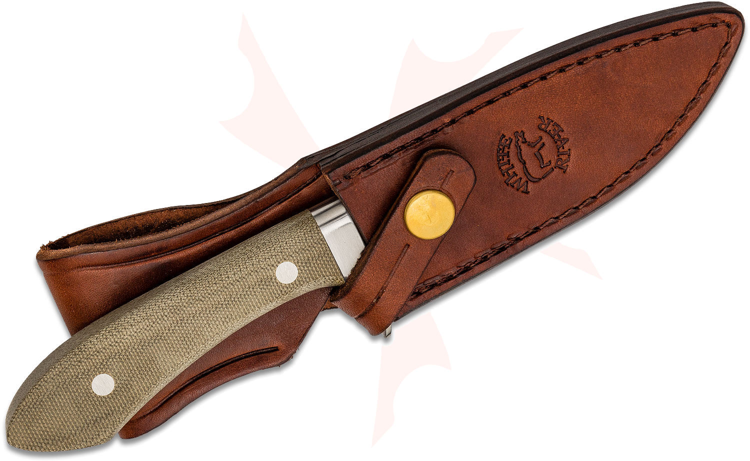 White River Knives Jerry Fisk Sendero Classic Fixed Blade Knife 4.5 ...