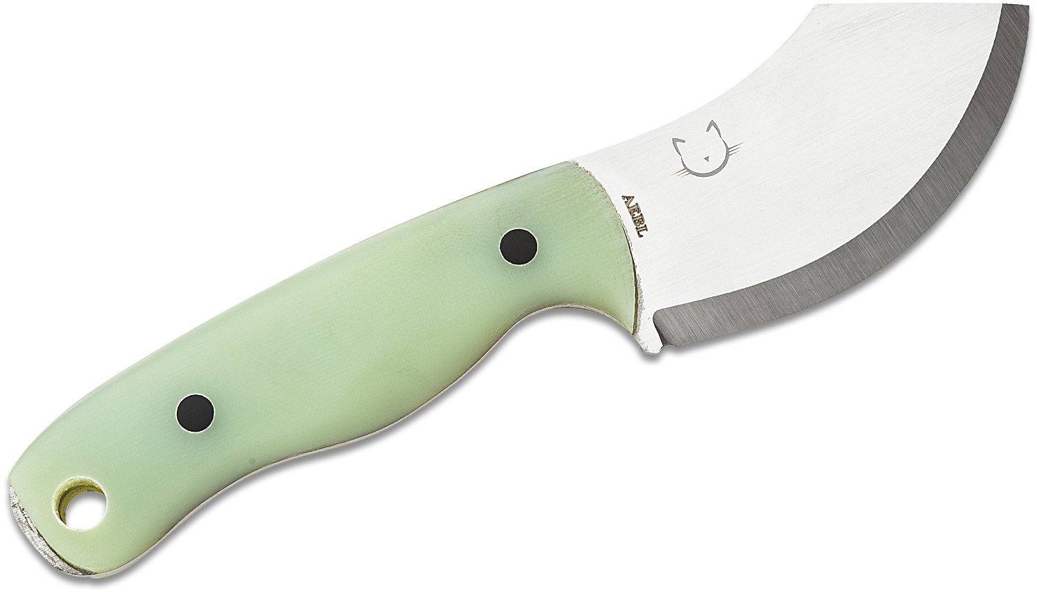 Wild Cat Custom Cutlery Custom Cat-Panion Fixed Blade Knife 3.65" AEB-L ...