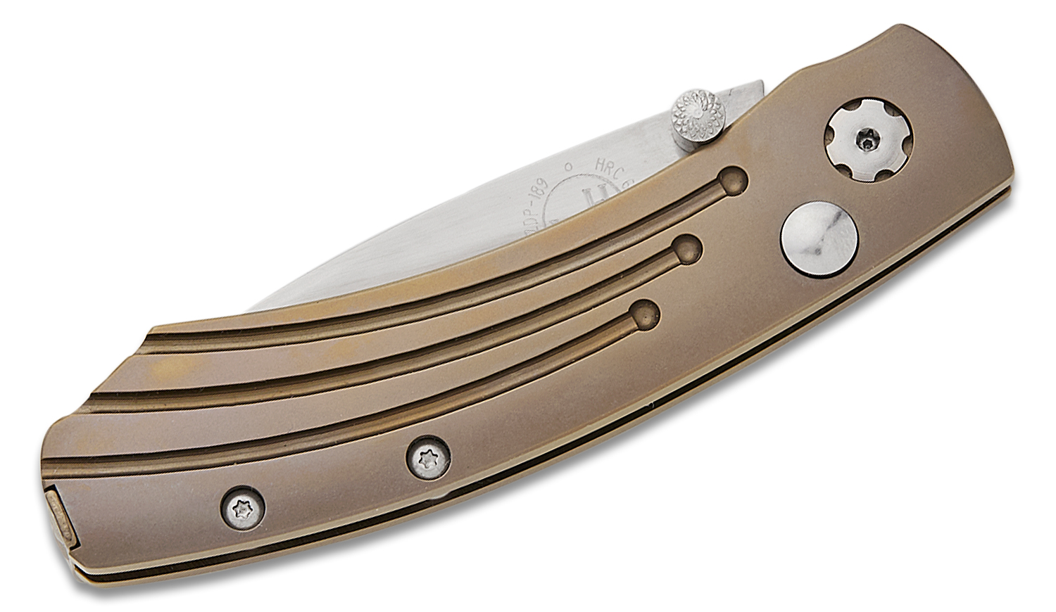 William Henry Kestrel 'Outer Limit' Compact Button Lock Folding Knife 2 ...