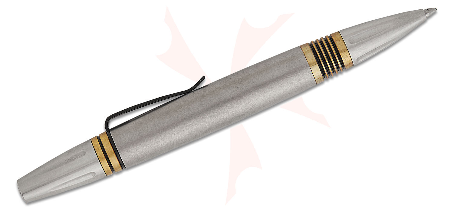 William Henry Caribe 10 Silver Titanium Executive Pen - KnifeCenter ...