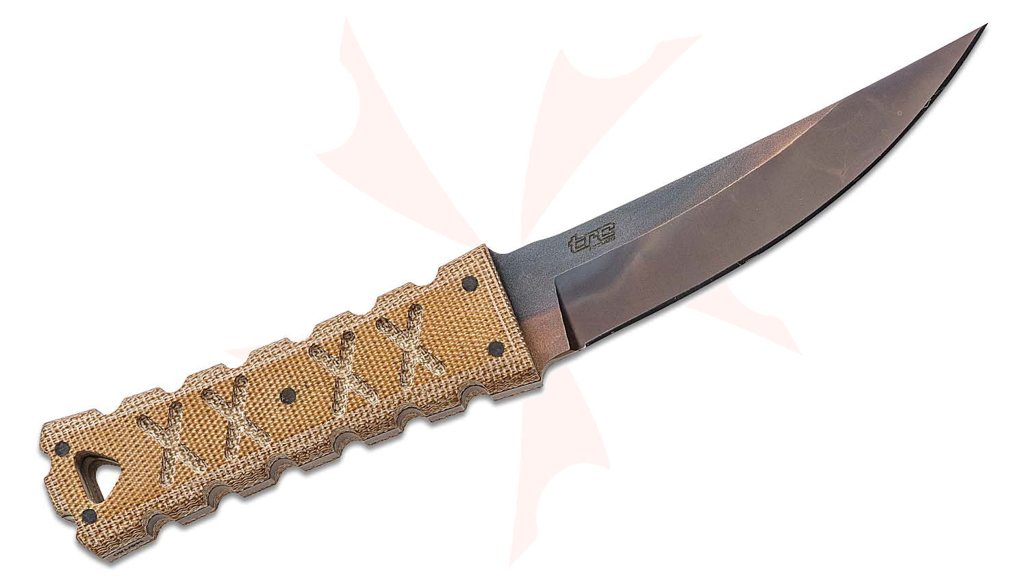 Williams Blade Design SZK 003 Shobu Zukuri Kaiken Fixed Blade Knife 4.5" M390 Apocalyptic Blade ...