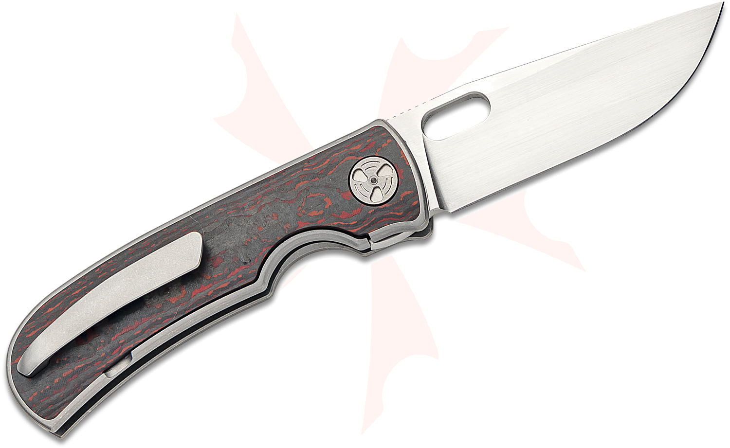 WingManEDC Tom Mayo MTNT Mach 3 Front Flipper Knife 2.875" M390 Hand ...
