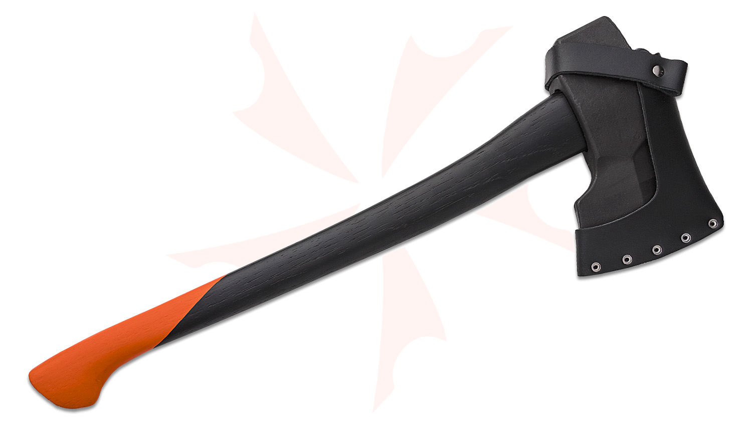 WOOX Forte Heavy Duty Axe, 22" Overall, Black/Orange Appalachian ...
