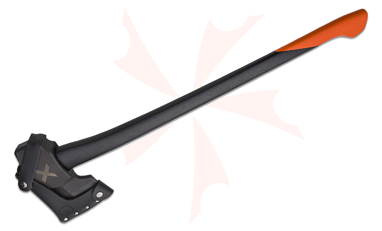 WOOX Forte-X Heavy Duty Axe, 28" Overall, Black/Orange Appalachian ...