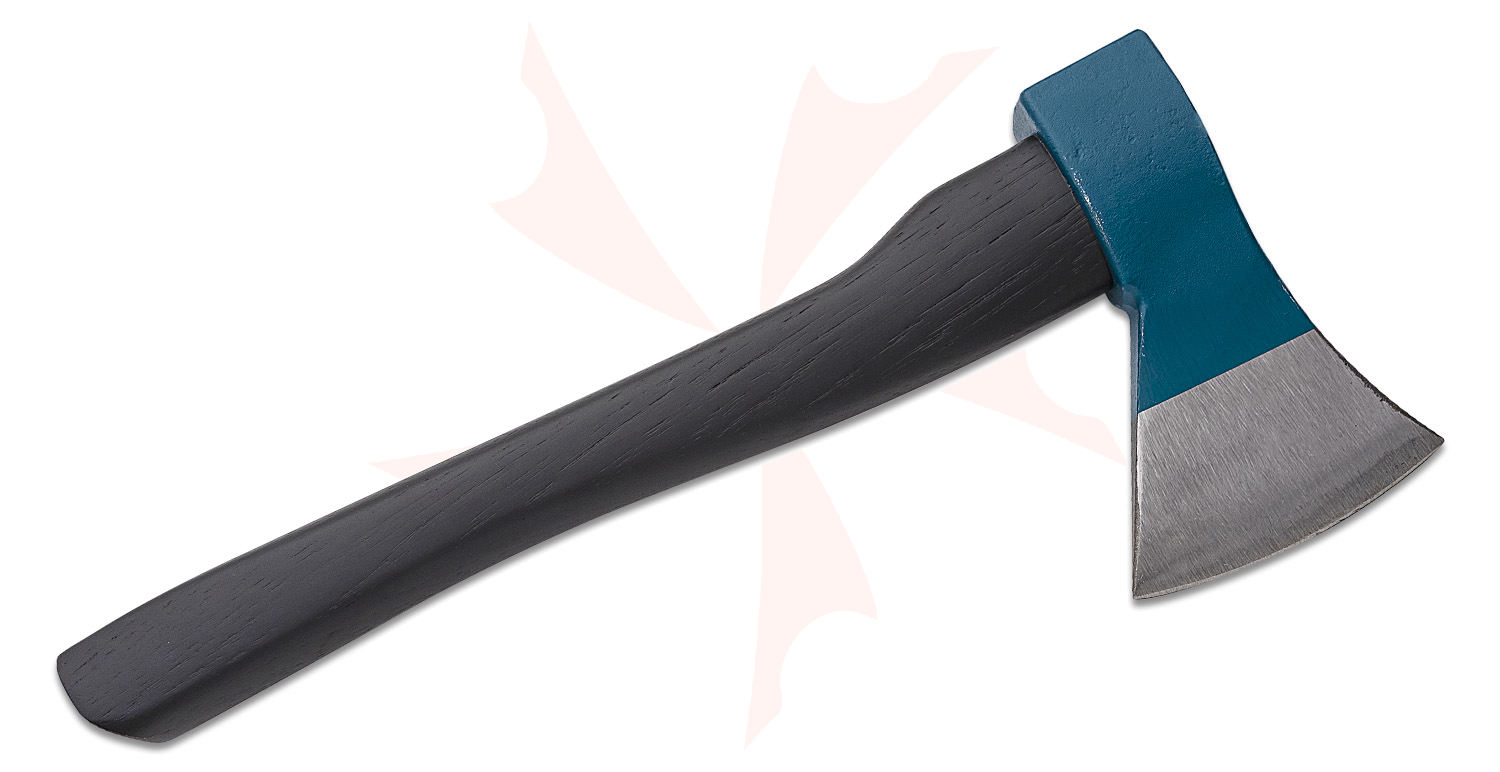 WOOX Blue Thunderbird Competition Throwing Axe, 14" Overall, Black ...