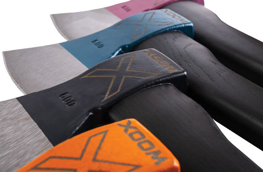 WOOX Blue Thunderbird Competition Throwing Axe, 14" Overall, Black ...