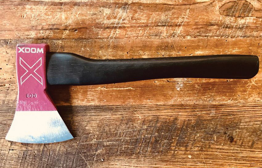 WOOX Purple Thunderbird Competition Throwing Axe, 14" Overall, Black ...