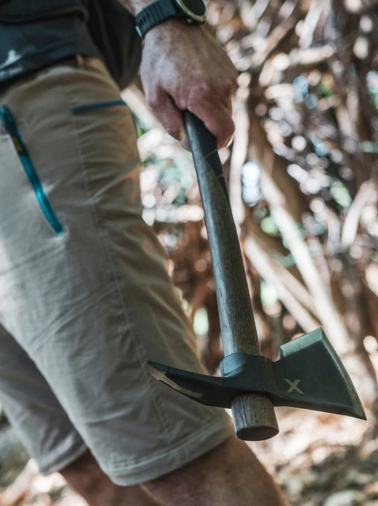 WOOX Solo Tomahawk, 19" Overall, Appalachian Hickory Wood Handle with ...