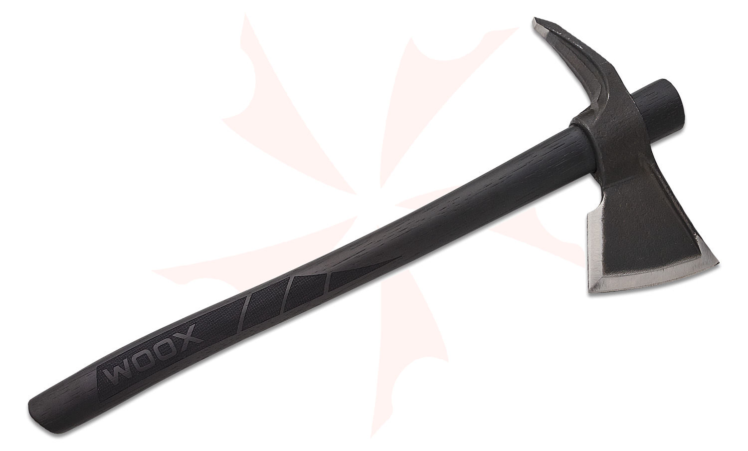 WOOX Solo Tomahawk, 19" Overall, Black Appalachian Hickory Wood Handle ...