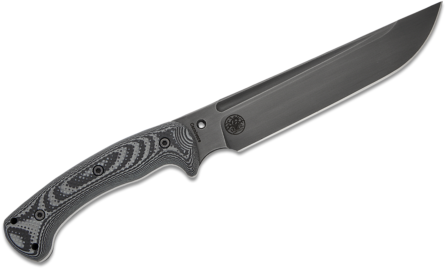 Work Tuff Gear Carnivore Gen 2 Fixed Blade Knife 8.1" SK85 Dark ...