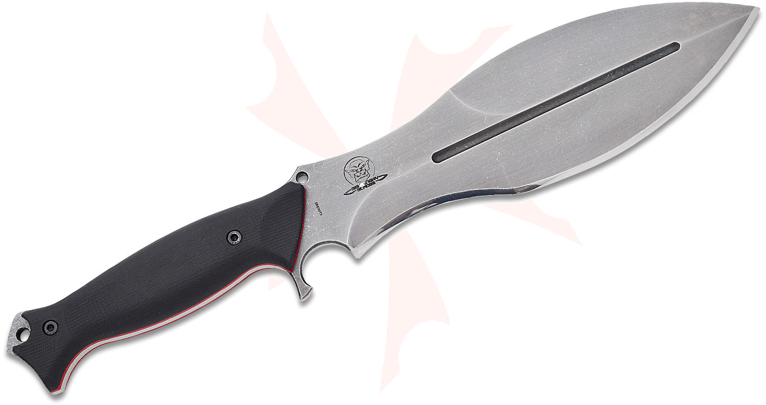 Work Tuff Gear Dregoth Fixed Blade Knife 9" SK85 Retro-Washed Recurved ...