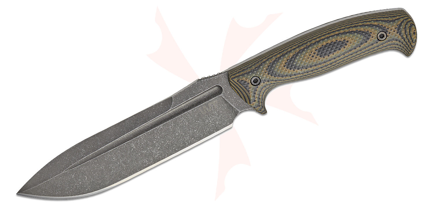 Work Tuff Gear Elbrus Gen 2 Fixed Blade Knife 6.88" K329 Dark ...